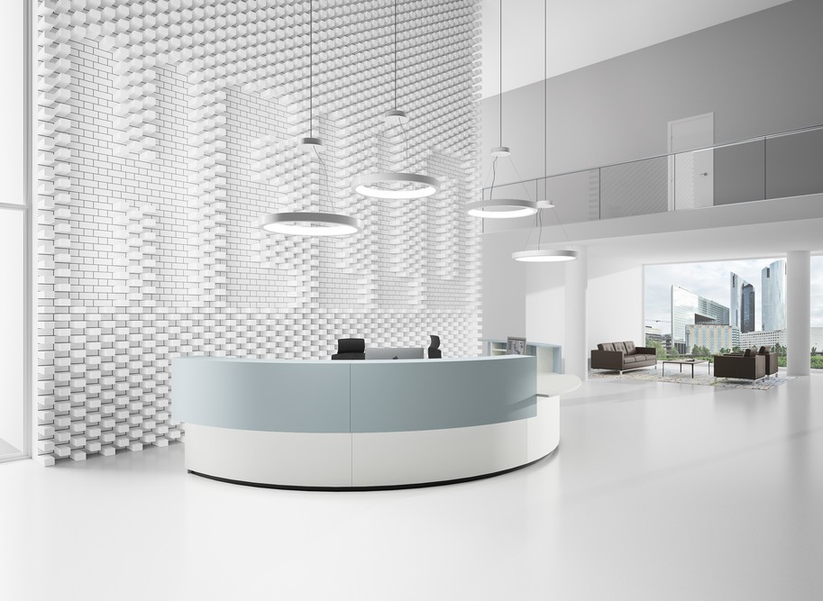 Einrichtung Empfangsbereich - HILLER Office Design Berlin